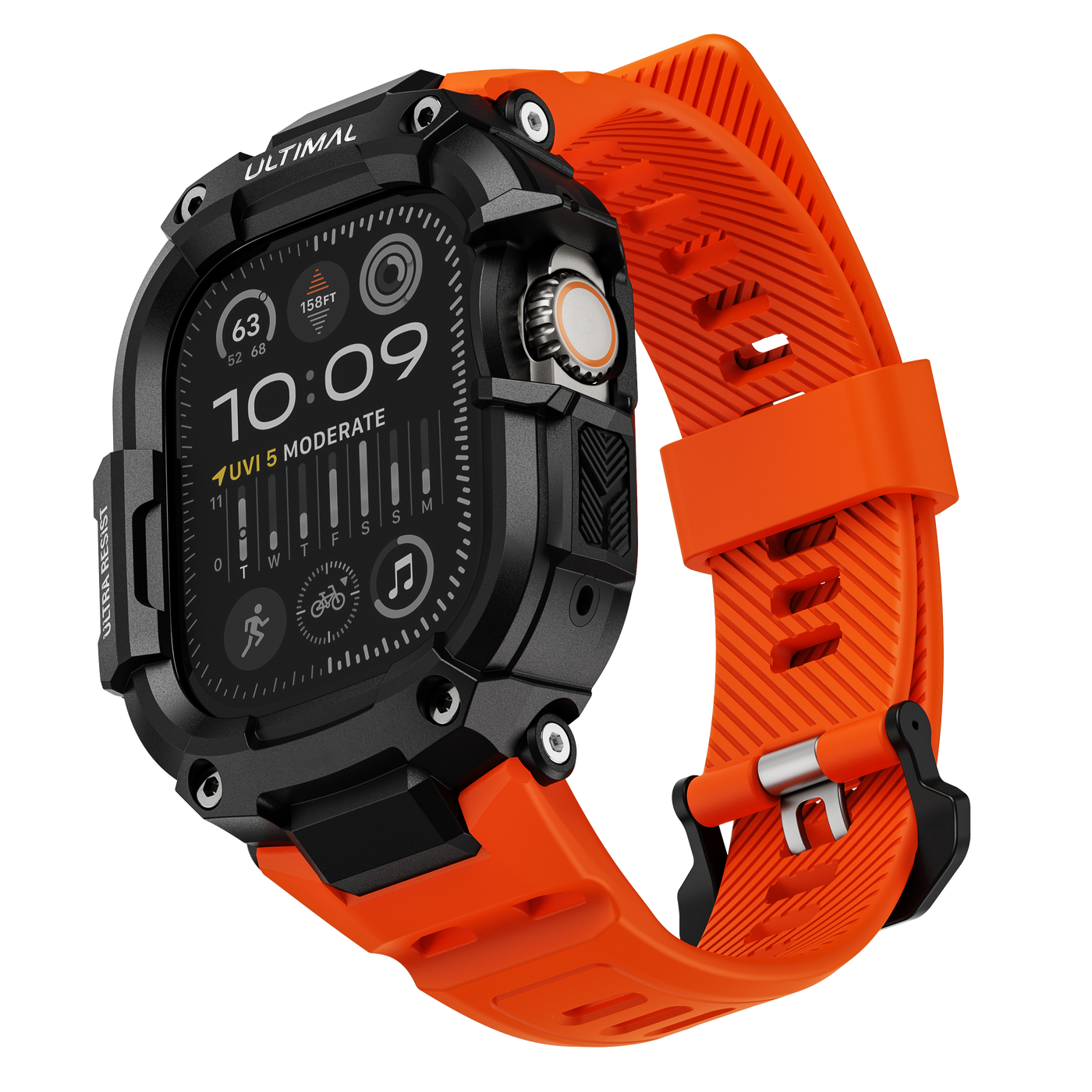 ULTIMAL Ultra Protective Case Band for Apple Watch