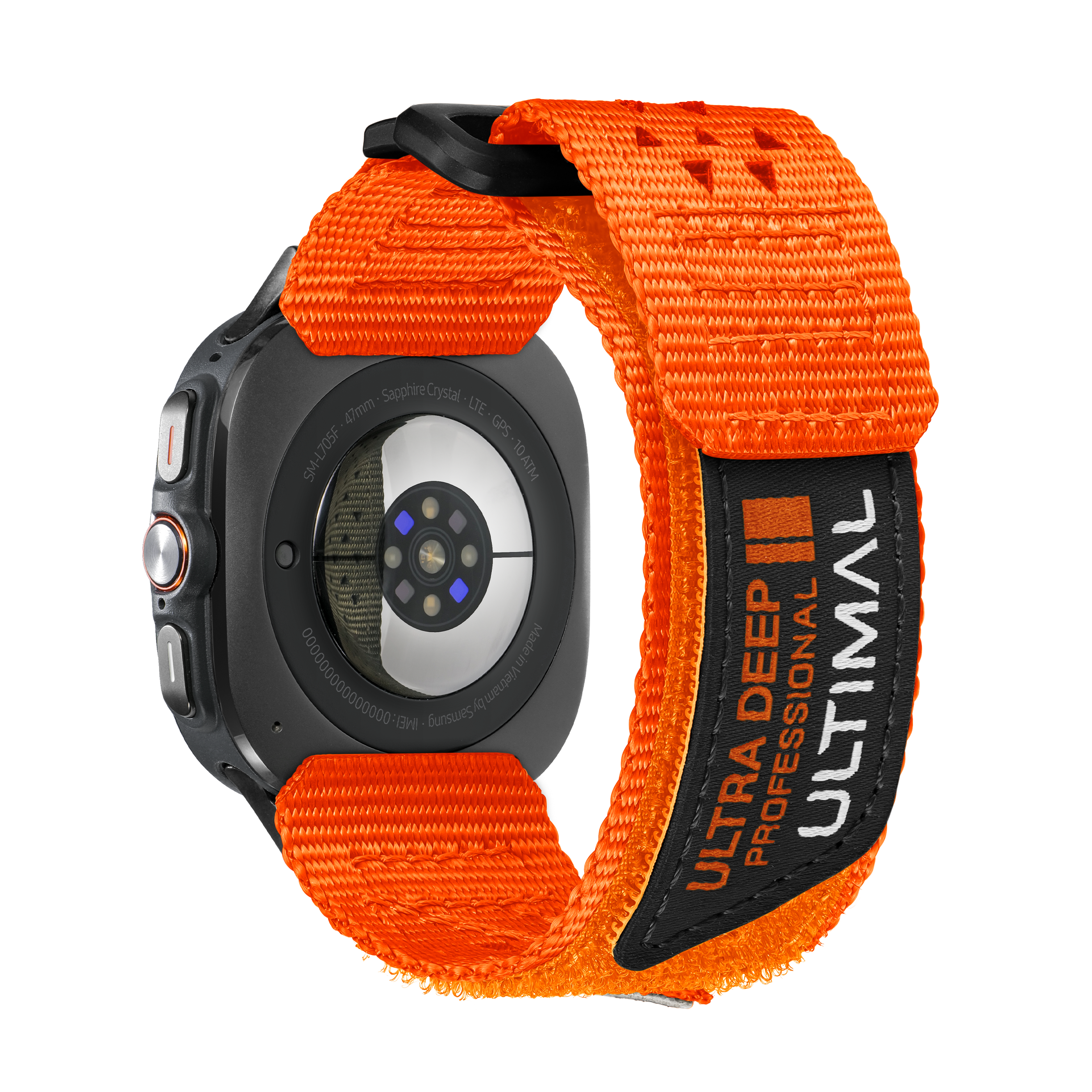 ULTIMAL Sport Nylon Bands for Samsung Galaxy Watch Ultra 47MM