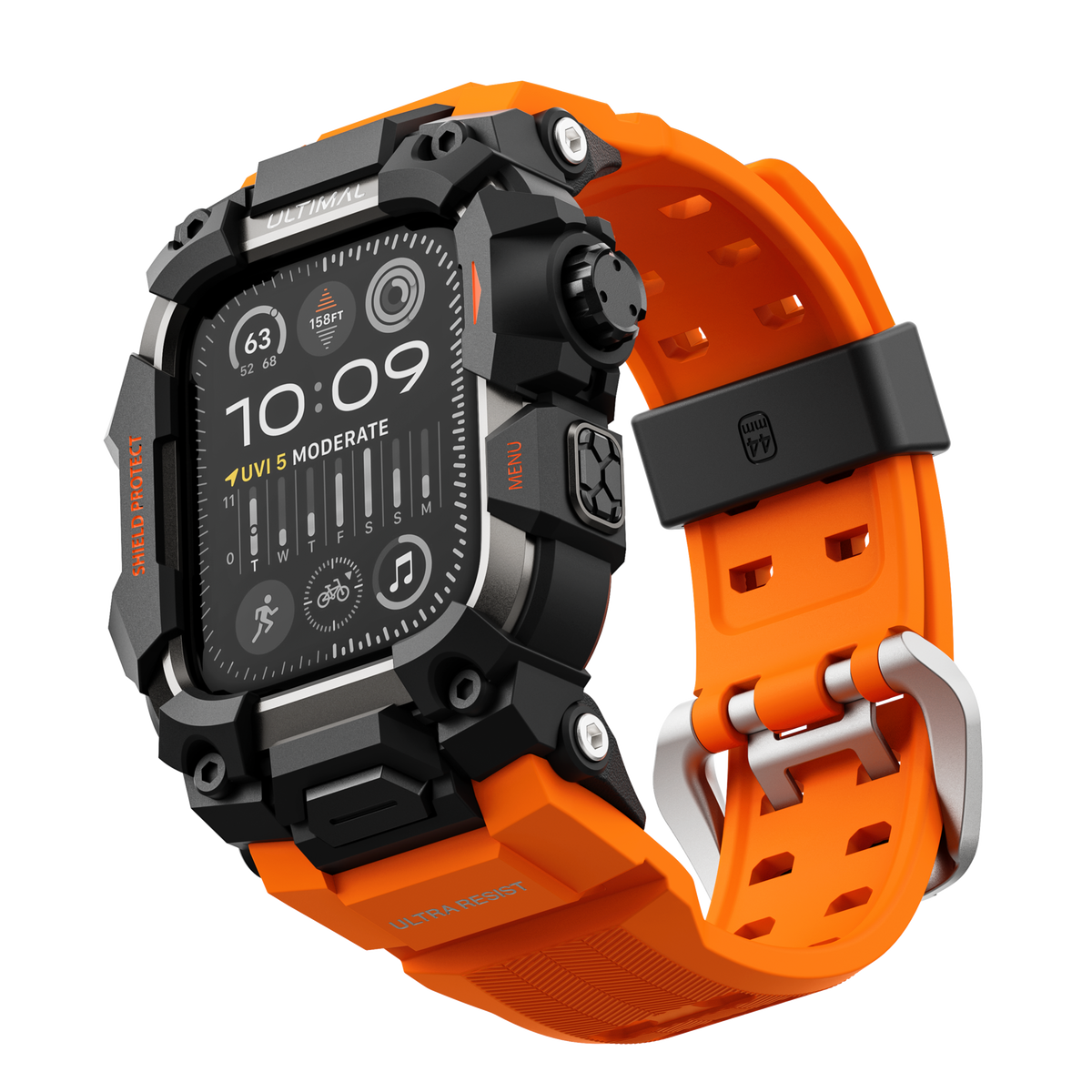 Shield Protect Case Band for Apple Watch