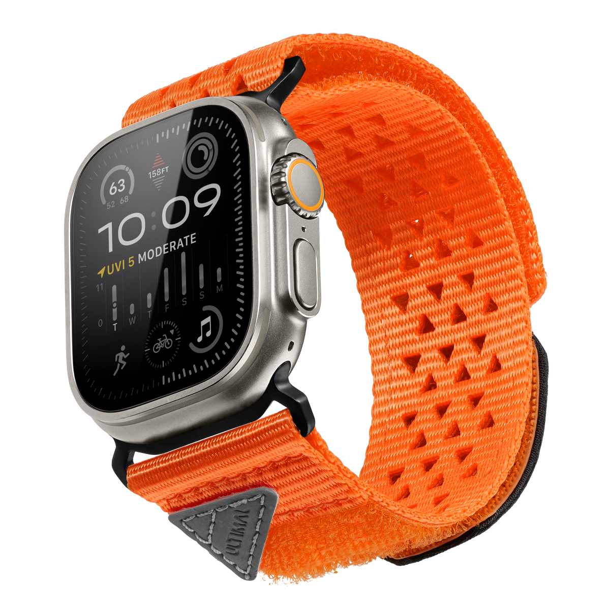 ULTIMAL Wide Nylon Watch Band for Apple Watch