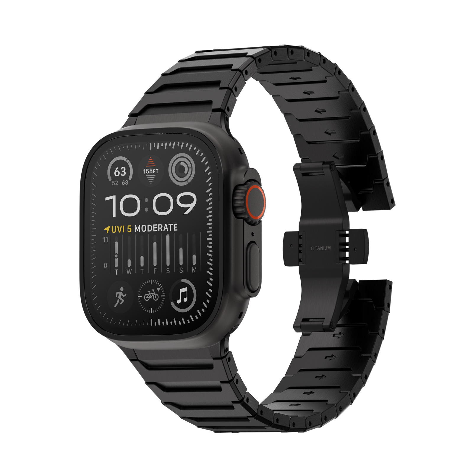 Smussare Titanium Band for Apple Watch