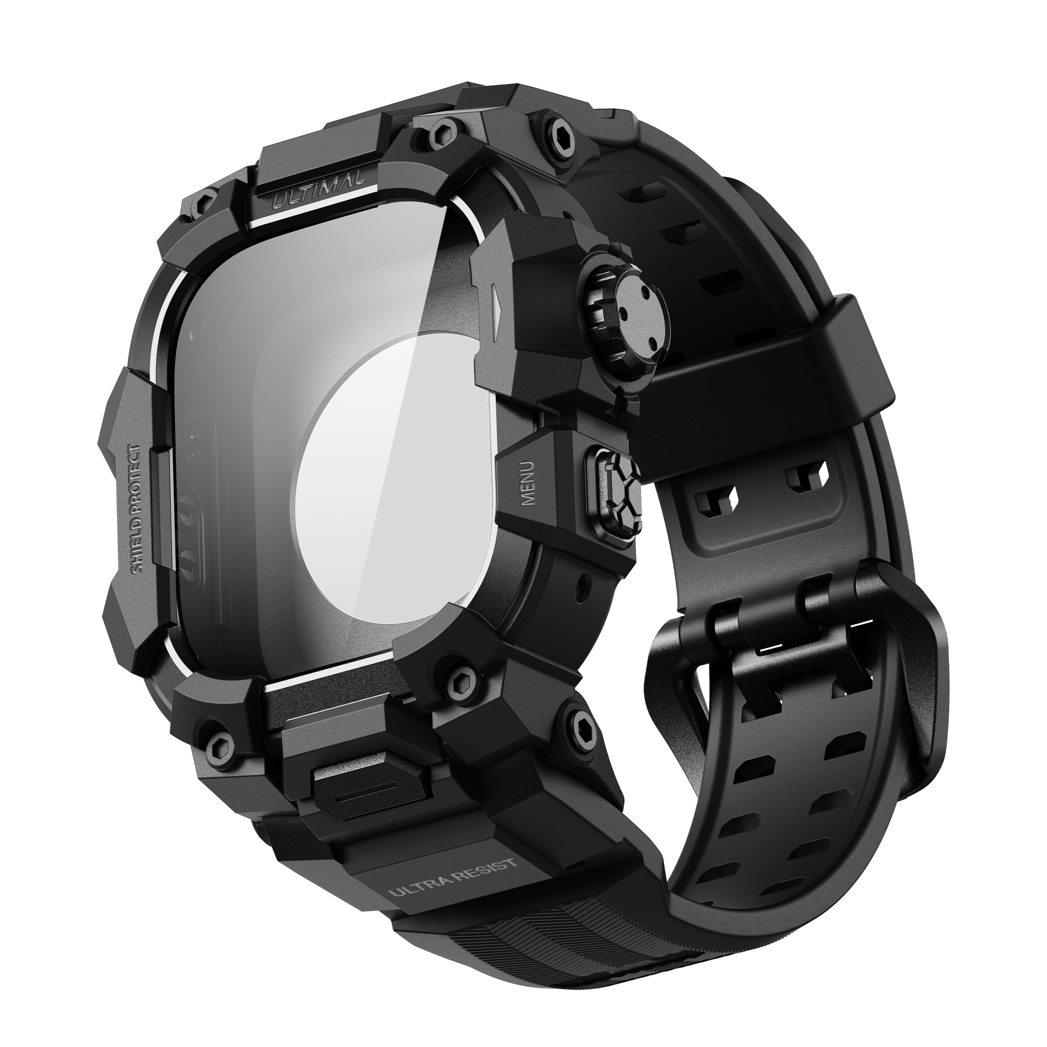 Rugged Case Band with Screen Protector for Apple Watch Ultra / Series ...